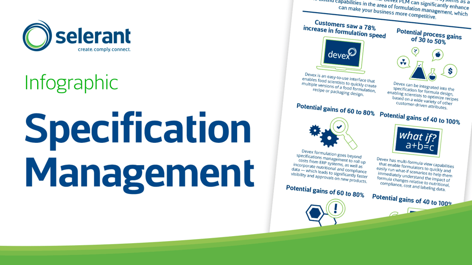 [Infographic] Specification and Formulation Management in PLM Systems